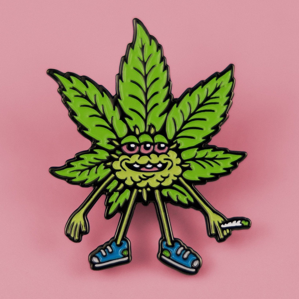 Sweet Leaf Enamel Pin – Killer Acid