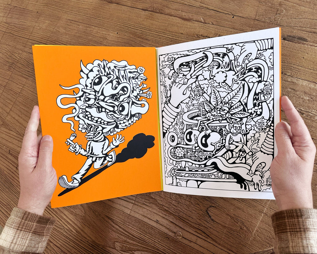 Microdose Coloring Book – Killer Acid