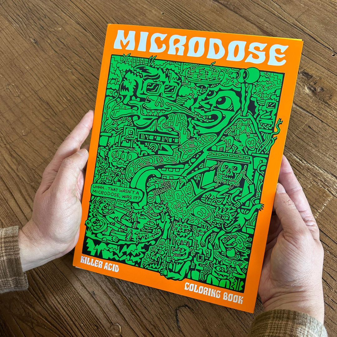 Microdose Coloring Book – Killer Acid