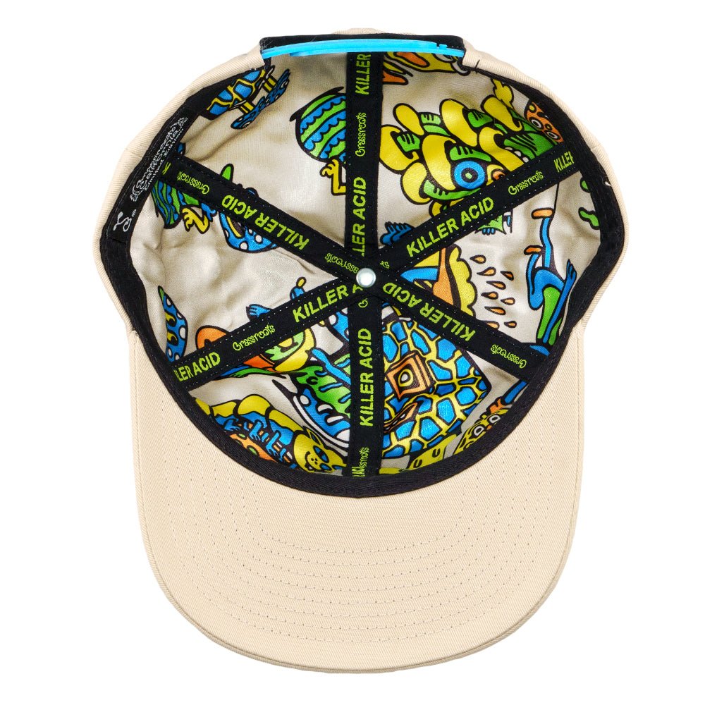 Mushroom Friends Tan Dad Hat – Killer Acid