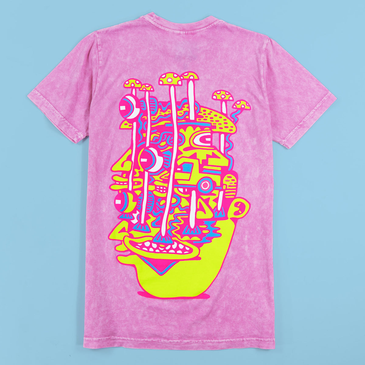 Results May Vary Pink Acid Wash T-Shirt – Killer Acid