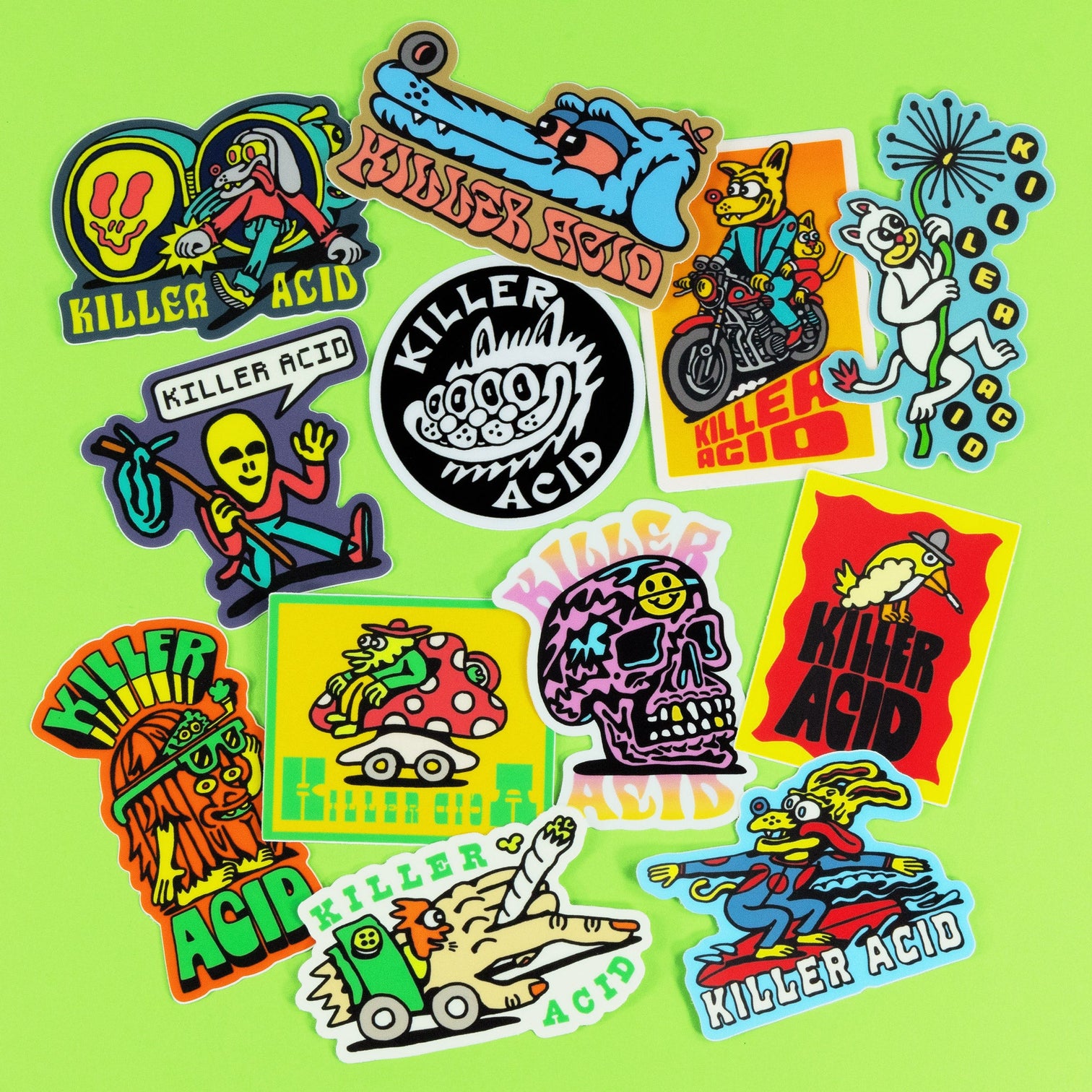 Stickers – Killer Acid