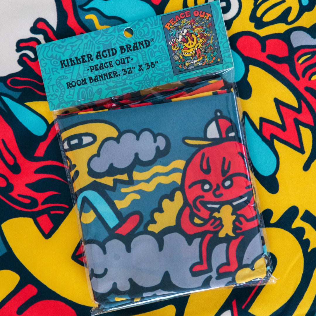 Peace Out Banner – Killer Acid
