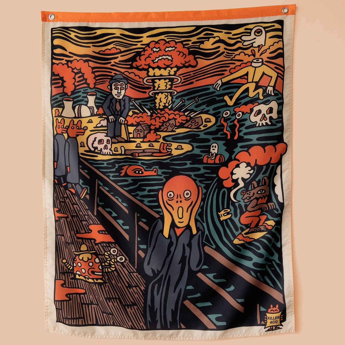 The Scream Banner – Killer Acid